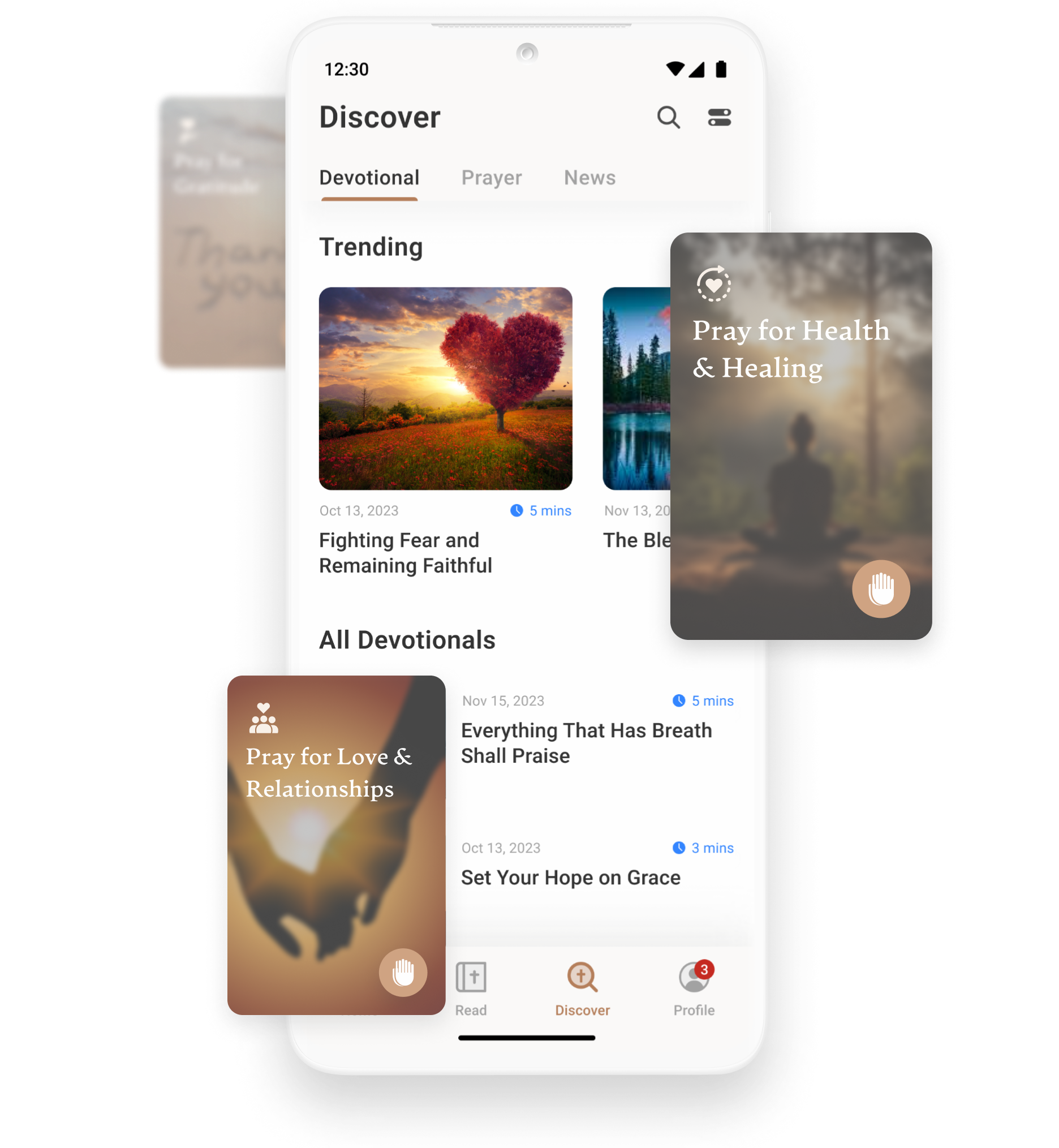 Bible Homescreen - Read Now